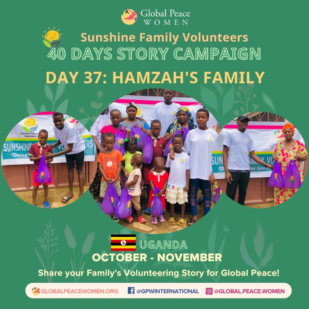 Musiime Hamzah’s family visits Aisha Nantongo a single mother of 11 ...